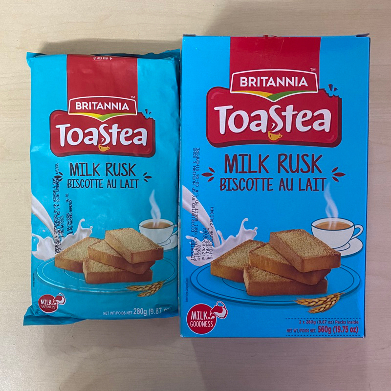 Jual Britannia Toastea (280/560 grams) (Milk Rusk) | Shopee Indonesia