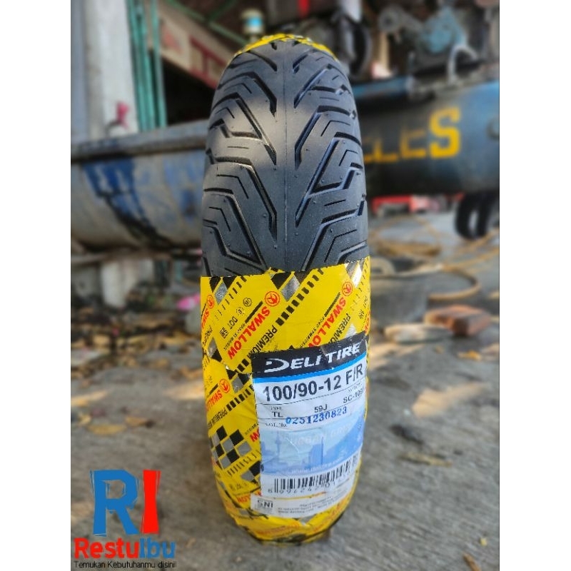 Jual Ban Tubeles Swallow Urban Grip SC-109 100/90-12 For Scoopy ...