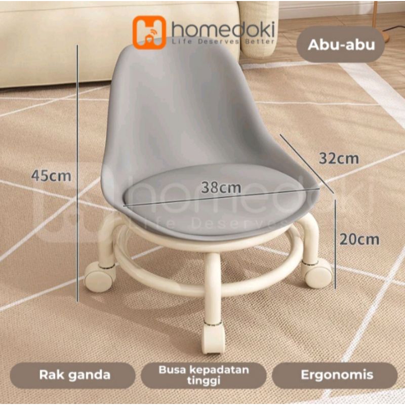 Jual Kursi Santai/Kursi Bulat Pke Roda | Shopee Indonesia