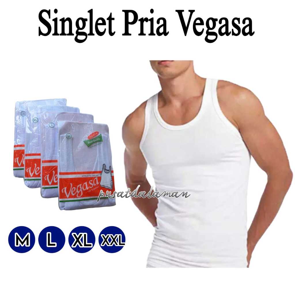 Jual SINGLET PRIA DEWASA / KAOS DALAM PRIA DEWASA M L XL 3L | Shopee ...