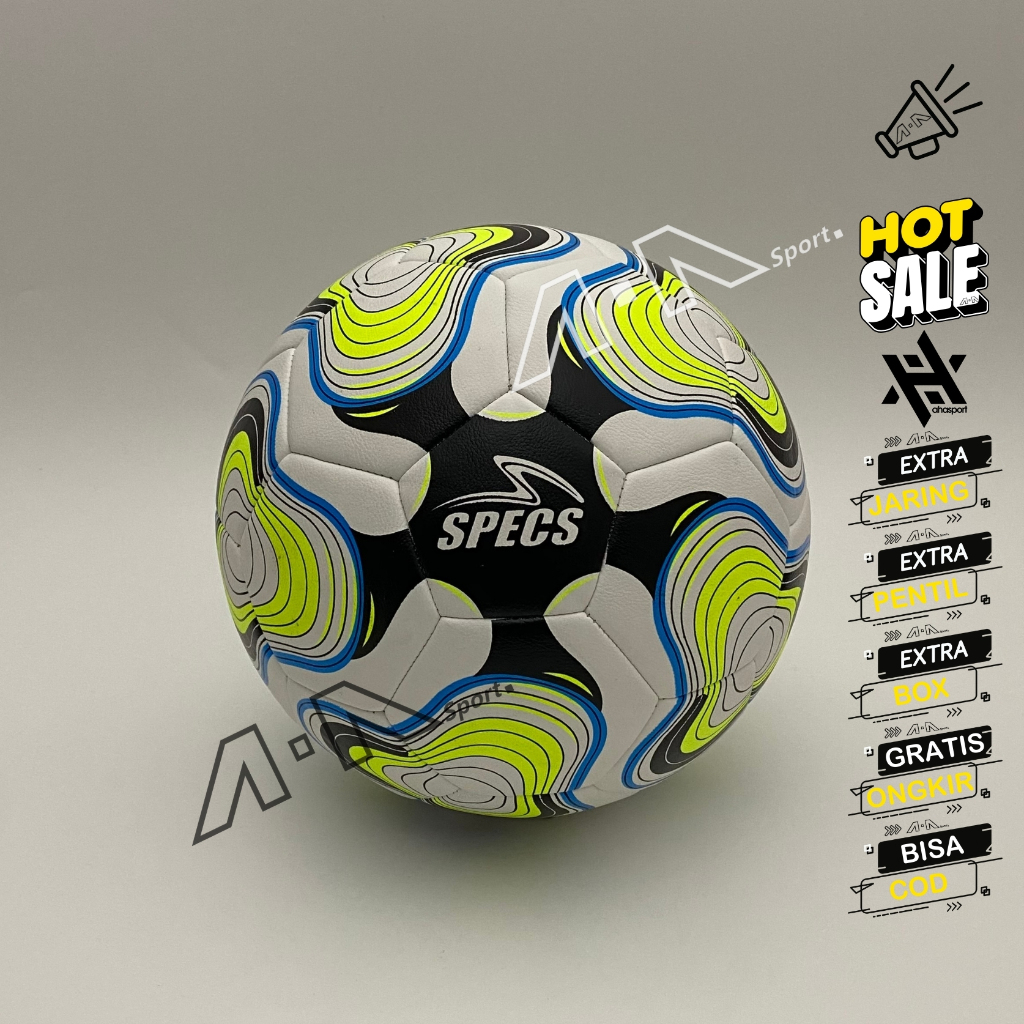 Jual Specs Bola kaki size 5 Bola sepak SPECS FIRESTREAM 3 bola kaki ...