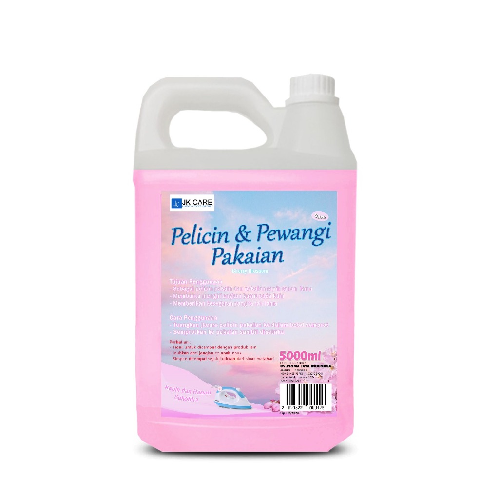 Jual Premium Pewangi Pelicin Setrika Pakaian Laundry - Jk Care Pelicin ...