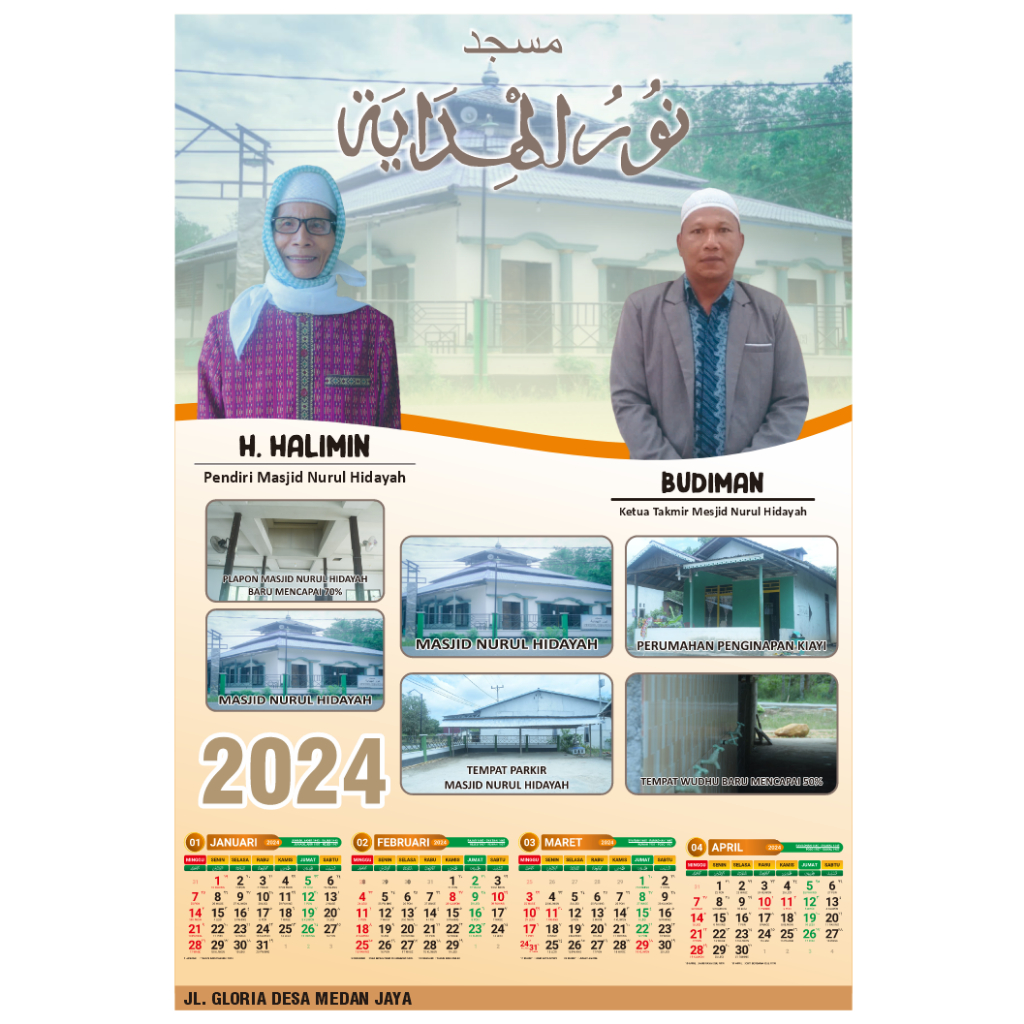 Jual KALENDER BESAR 4 BULAN | Shopee Indonesia