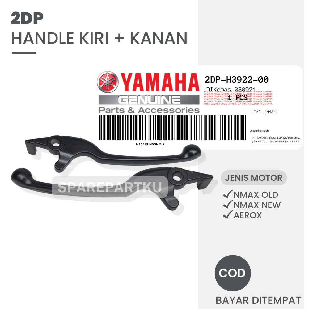 Jual 2DP PAKET HANDEL REM KIRI + KANAN YAMAHA NMAX OLD / GAGANG REM ...