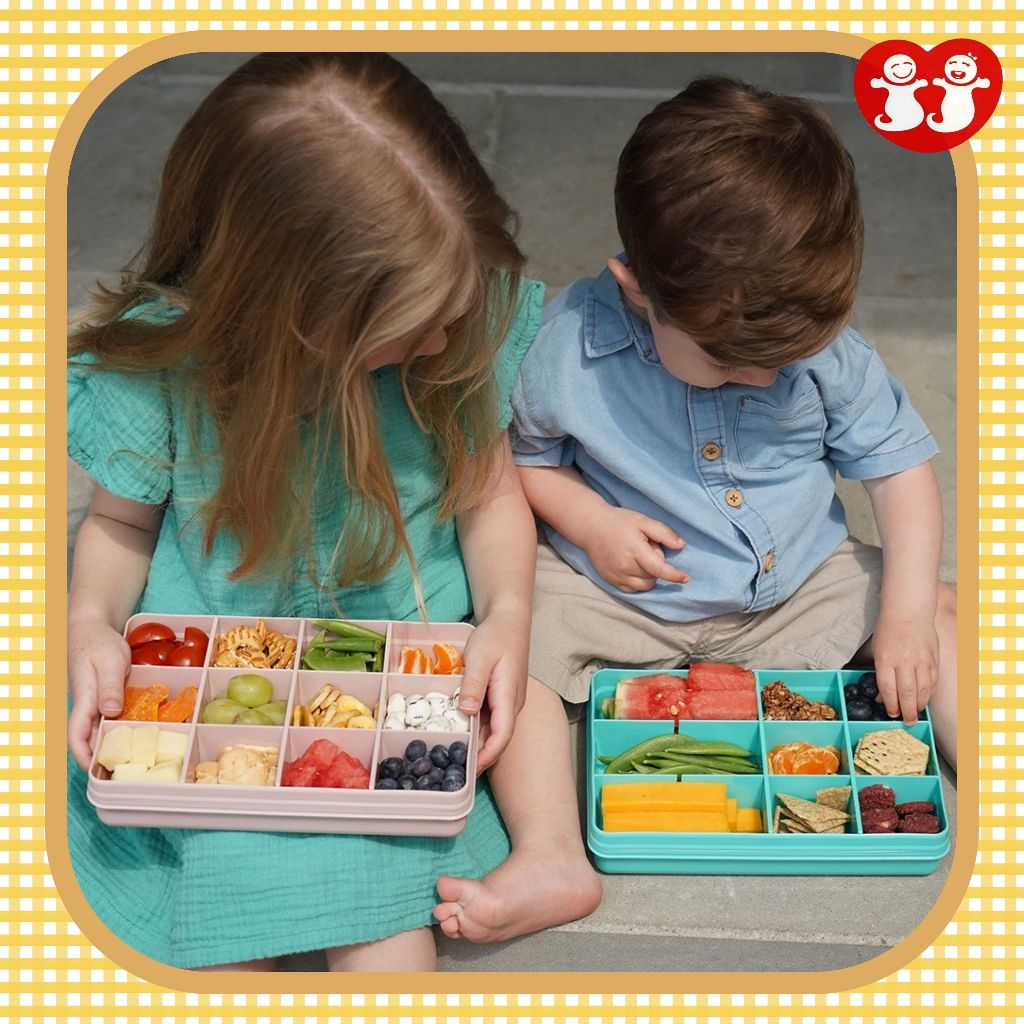 Jual Melii Baby Snackle Box - MElii Baby Snackle Box - Divided Snack ...