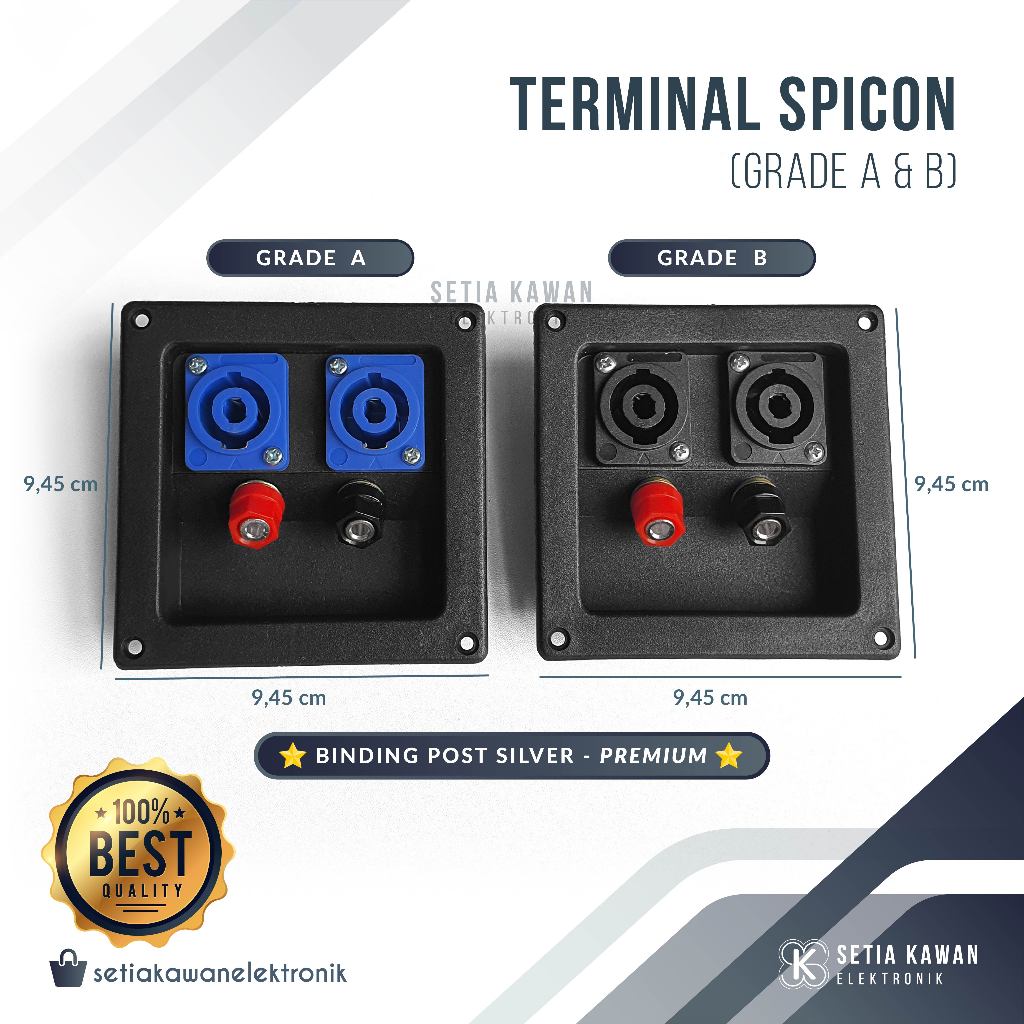 Jual Terminal Spikon Box Speaker + Building Push ⭐PREMIUM⭐ (Grade A & B ...