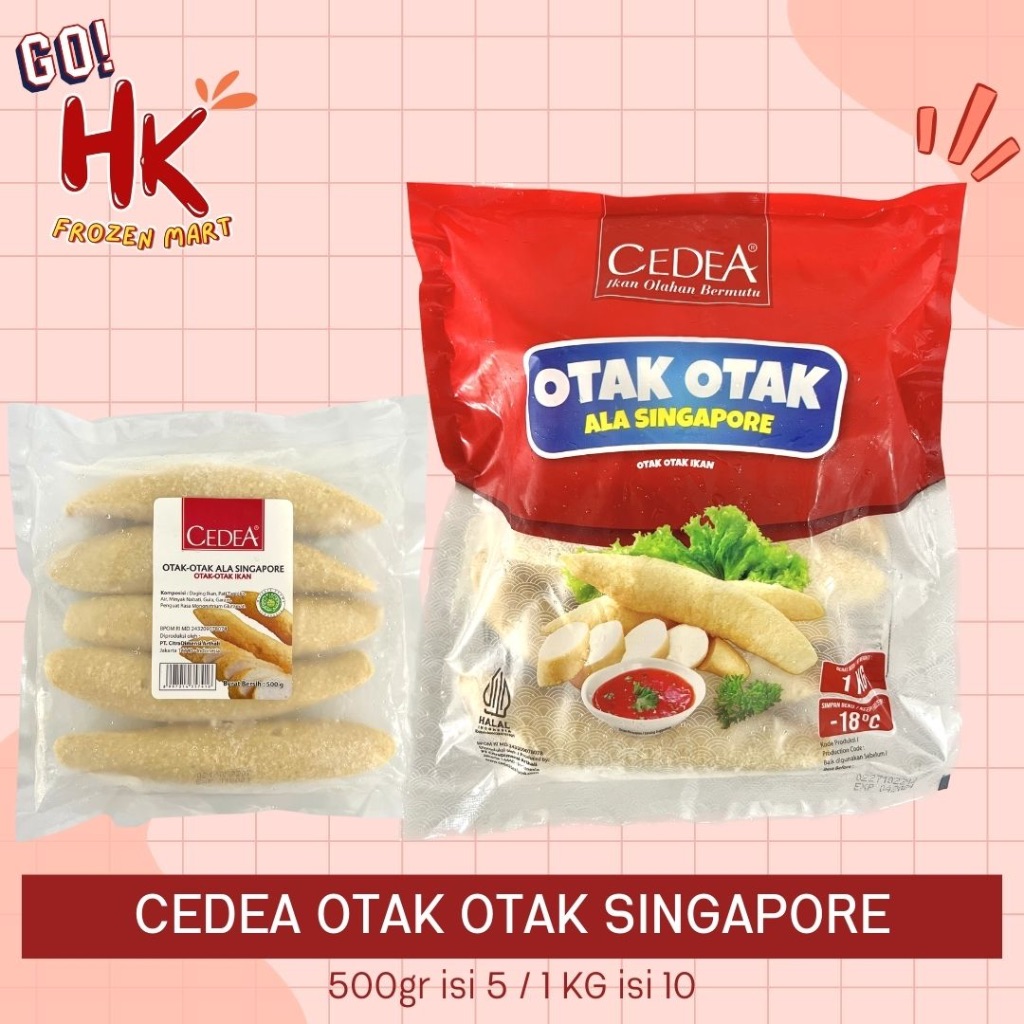 Jual Cedea Otak Otak Singapore 500gr & 1 KG | otak goreng jumbo isi 5 ...