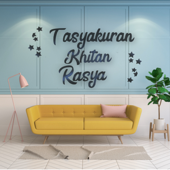 Jual 25cm Tulisan latin backdrop dekorasi kertas | Shopee Indonesia