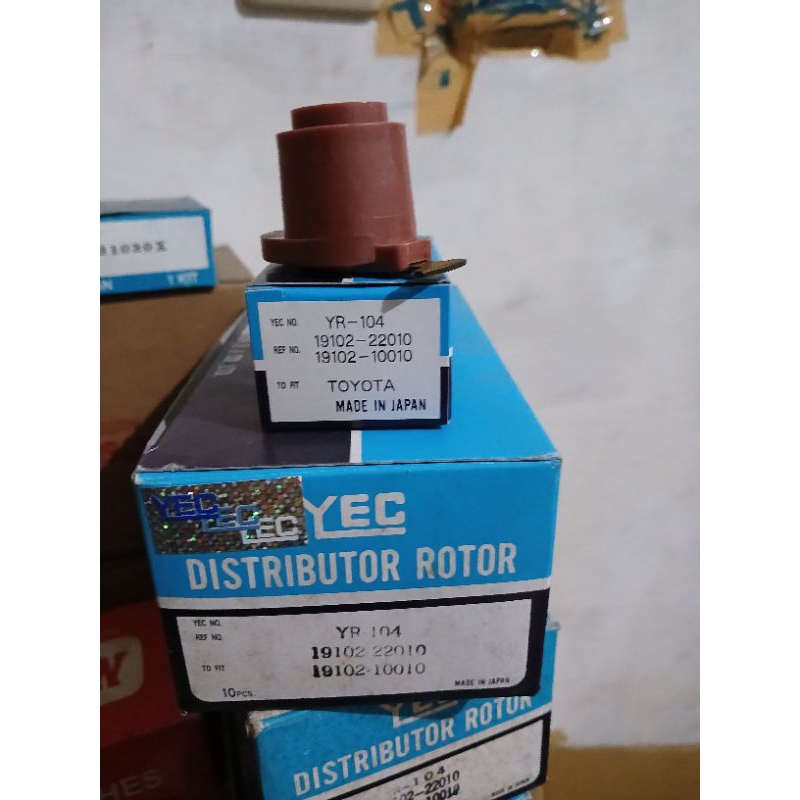 Jual rotor delco toyota kijang 3k dan hiace 12R merk yec japan yr-104 ...