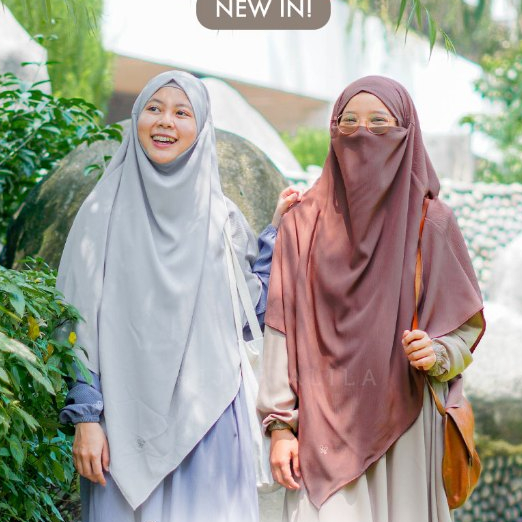 Jual khimar Luna | Hijab Alila | Shopee Indonesia