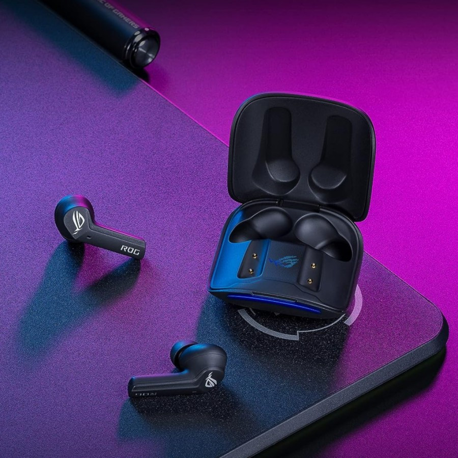 Jual ASUS ROG CETRA TRUE WIRELESS BLACK WATER RESISTANCE GAMING EARBUDS ...