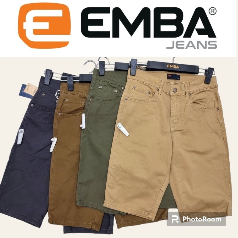 Jual EMBA Jeans - Celana Pendek Bronson Slim 4 warna ORIGINAL 100% ...