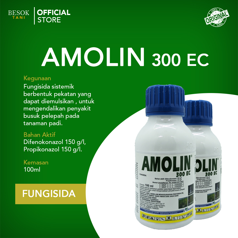 Jual AMOLIN 300 EC I Fungisida I Obat Busuk Tanaman I Advansia | Shopee ...