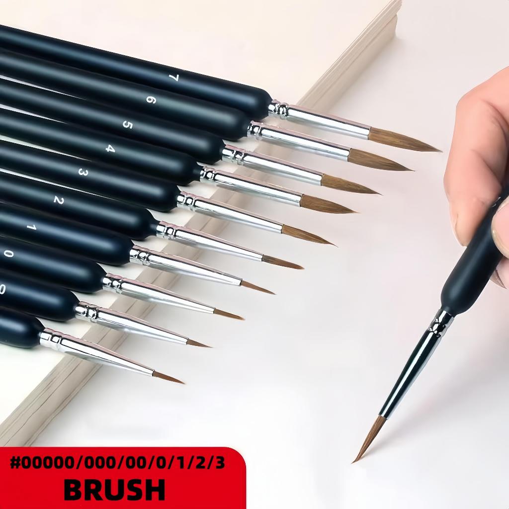 Jual Kuas Lukis Cat Air Bulu Serigala Profesional / Professional Pen ...