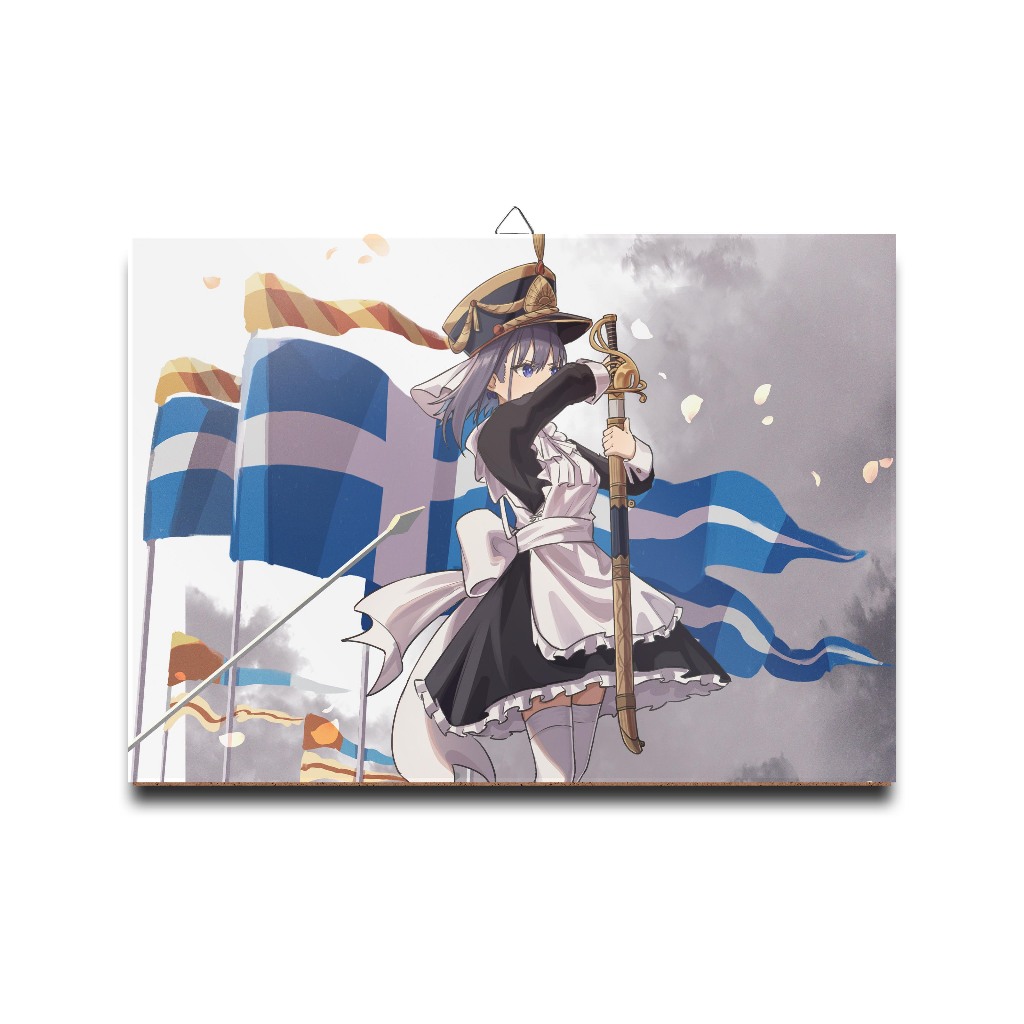 Jual Poster dinding kayu anime vtuber OURO KRONII SOLDIER - HOLO EN ...