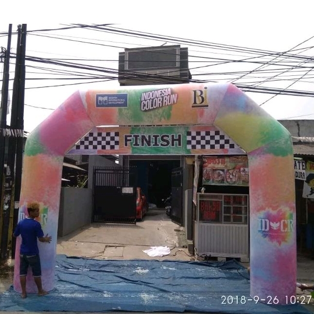 Jual Balon Gate PVC Ukuran 3 x 4 Meter (Gate 3x4 M) Custom | Shopee ...