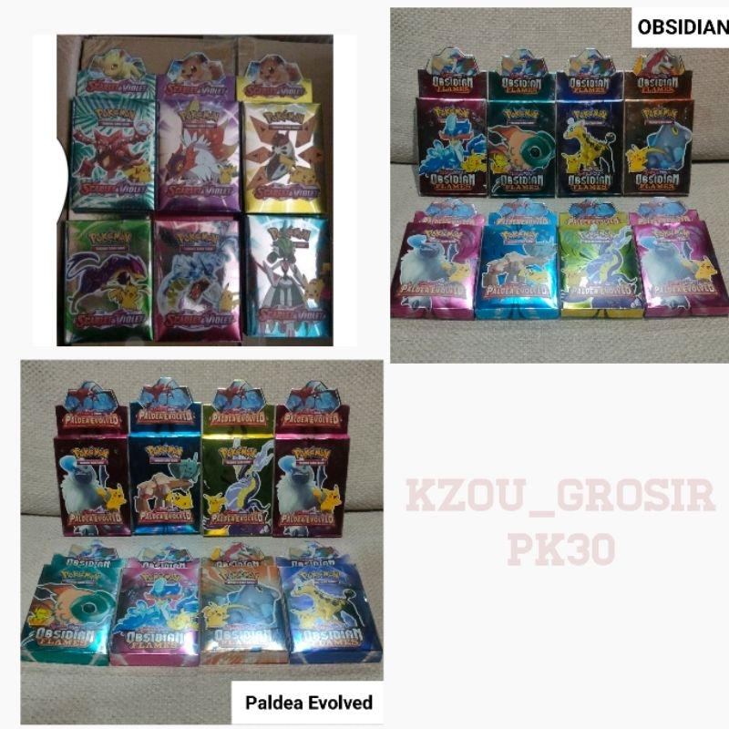 Jual New Kartu Pokemon Dus Kcl Scarlet and Violet si 24+1 | Shopee ...