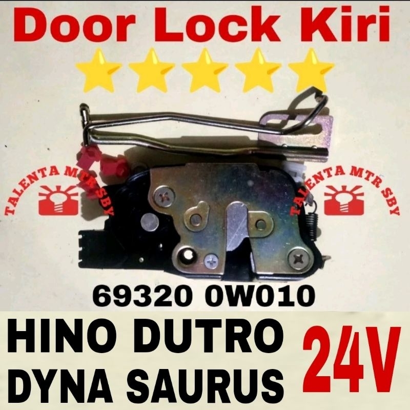 Jual 24 VOLT. DOOR LOCK PINTU KIRI 24V. RINO NEW 115 + DUTRO 125 TAHUN ...