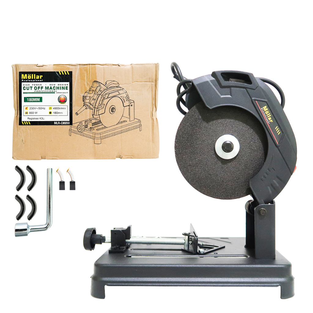 Jual MOLLAR CM850 Mesin Gergaji Cut Off 7" Alat Pemotong Besi Cutting ...