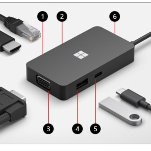 Jual Microsoft USB-C® Travel Hub | Shopee Indonesia