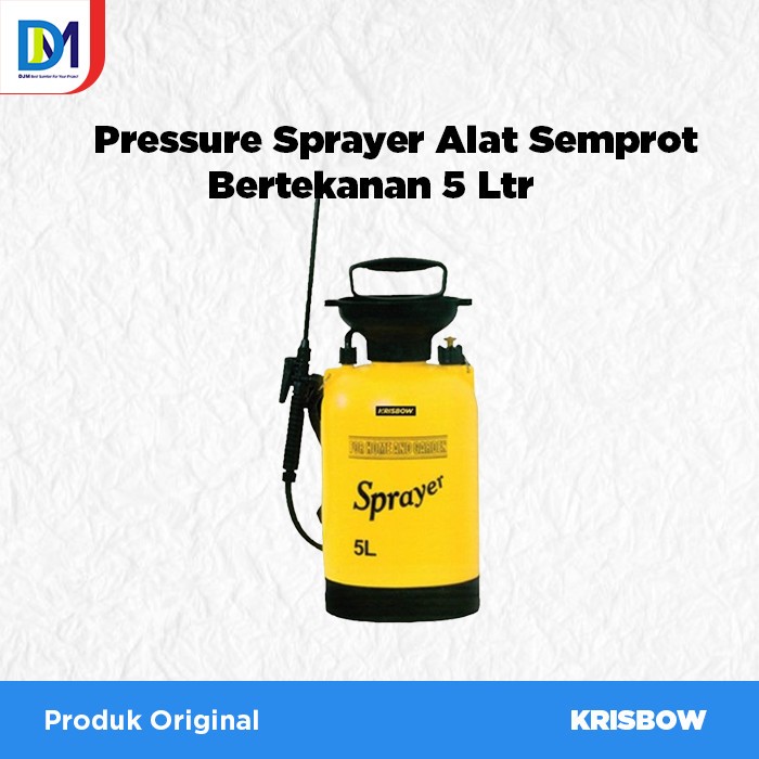 Jual Pressure Sprayer Alat Semprot Bertekanan 5 Ltr Nrps5 Krisbow ...