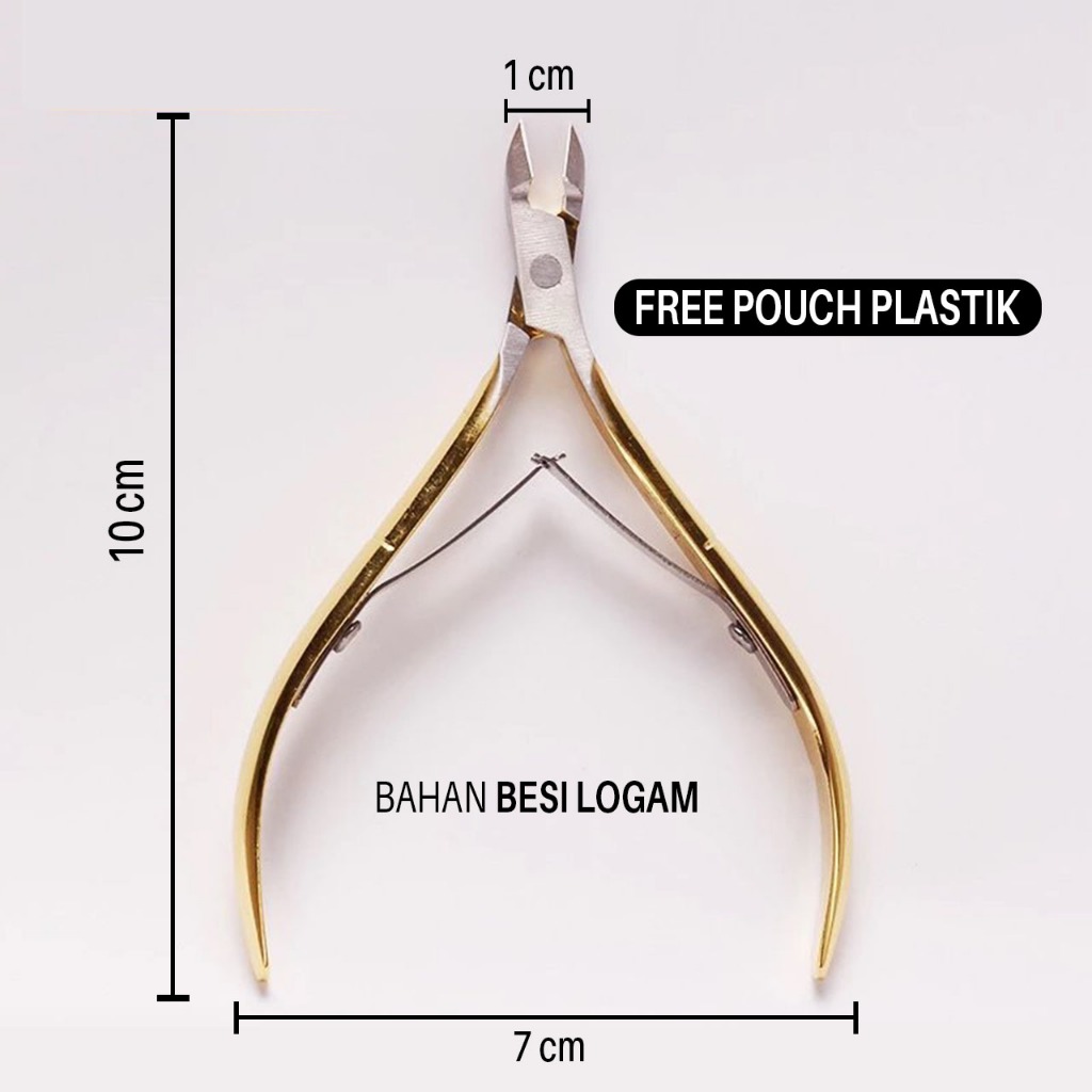 Jual Gunting pemotong kutikula solingen kuku tajam cuticule clipper ...