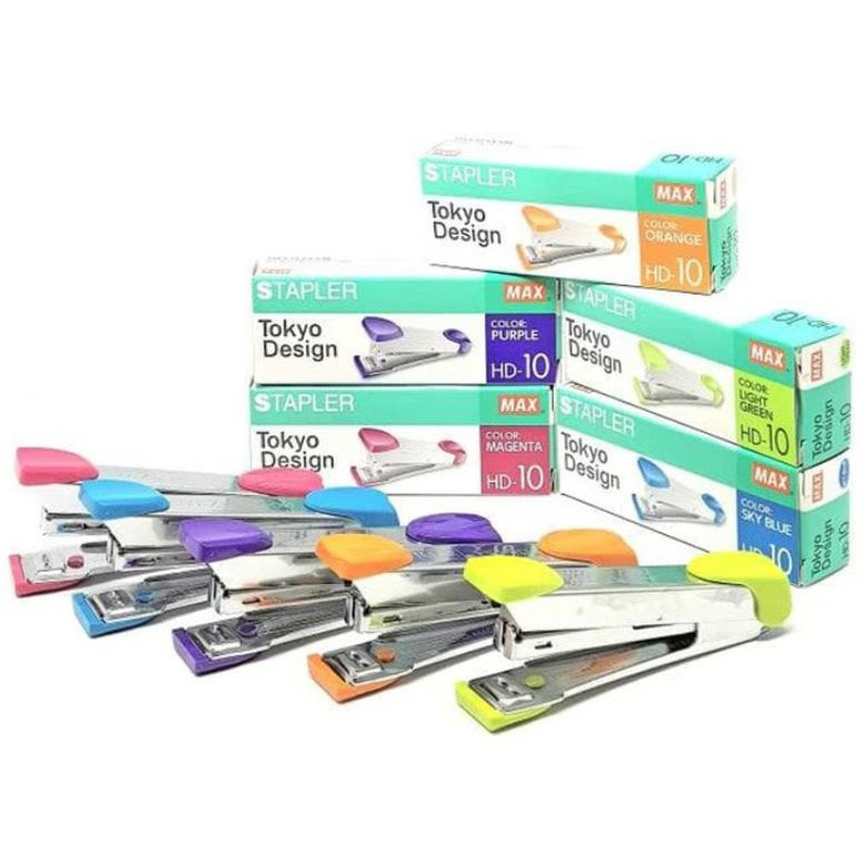 Jual STAPLER MAX HD-10 TOKYO DESIGN kecil staples stepler steples ...