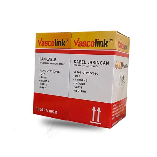Jual Vascolink Kabel Lan UTP Cat6 CU Full Tembaga | Shopee Indonesia