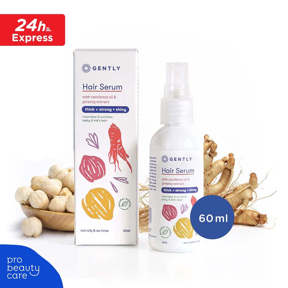 Jual Gently - Hair Serum Serum Penumbuh & Penyubur Rambut Bayi dan Anak ...
