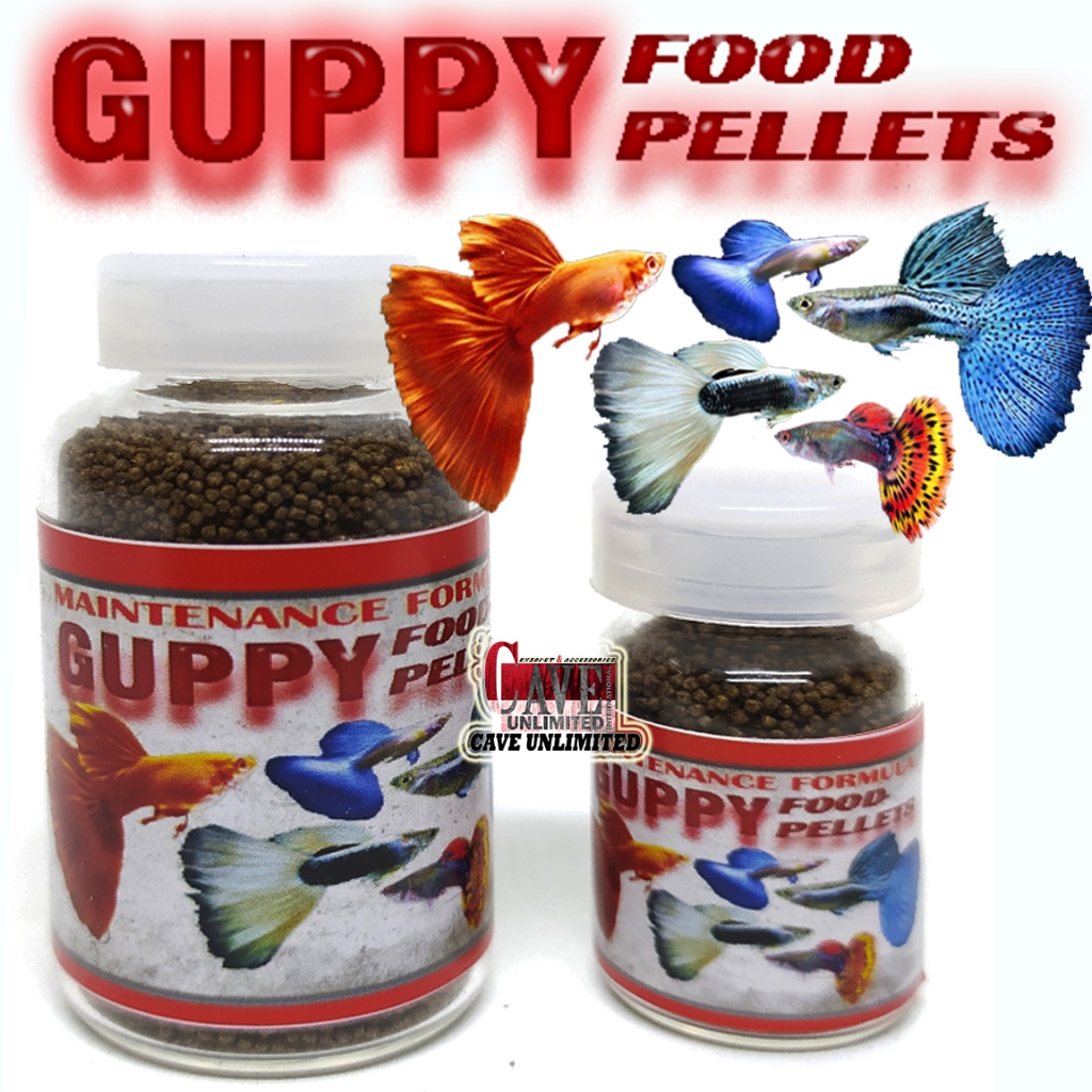 Jual GUPPY FISH FOOD MAKANAN PAKAN PELLET IKAN CUPANG GUPPY BETTA PELET ...