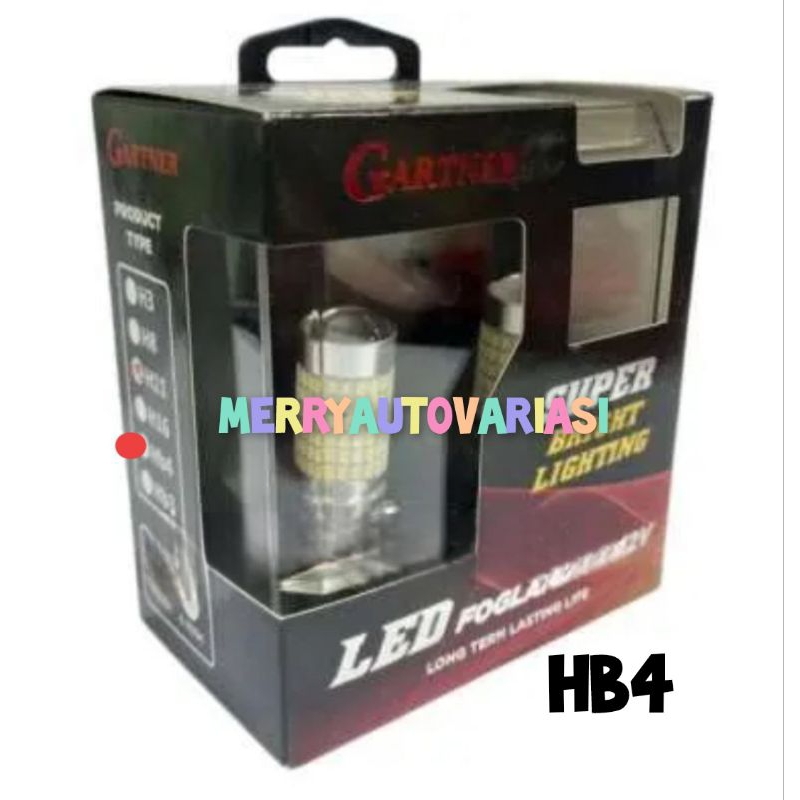 Jual lampu led foglamp Gartner Hb4 144 mata 12 volt | Shopee Indonesia