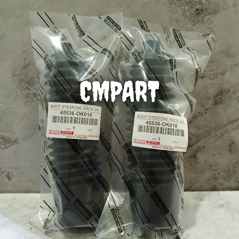 Jual BOOT STEERING RACK LH KARET BOOT STEERING RACK KIRI TOYOTA INNOVA ...