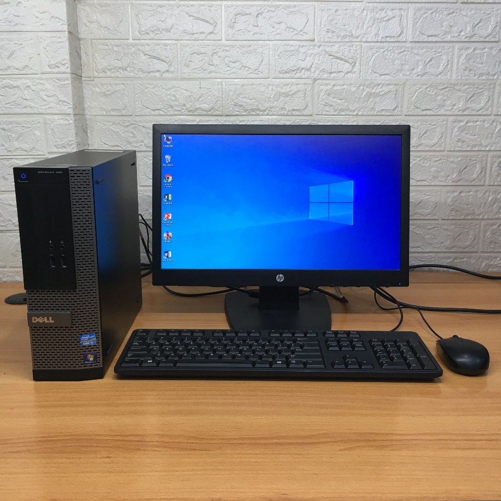 Jual Fullset Komputer Dell Core i3 RAM 8GB 4GB SSD HDD Built Up Optiplex 390 SFF Murah Siap ...