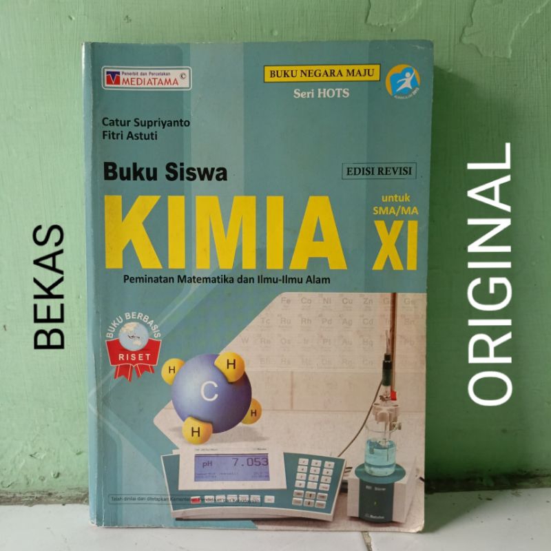 Jual Buku Siswa Kimia Kelas 11 XI 2 II SMA MA Peminatan Matematika dan Ilmu Ilmu Alam Seri HOTS ...