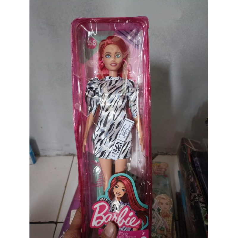 Jual Barbie Fashionitas Red Hair Original Mattel Indonesia | Shopee ...