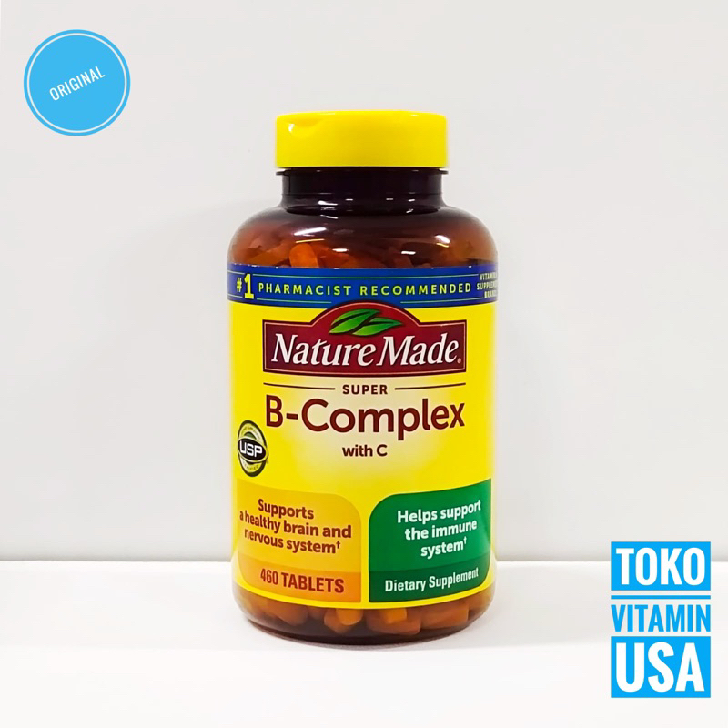 Jual Nature Made Super B-Complex isi 460 Tablet | Shopee Indonesia