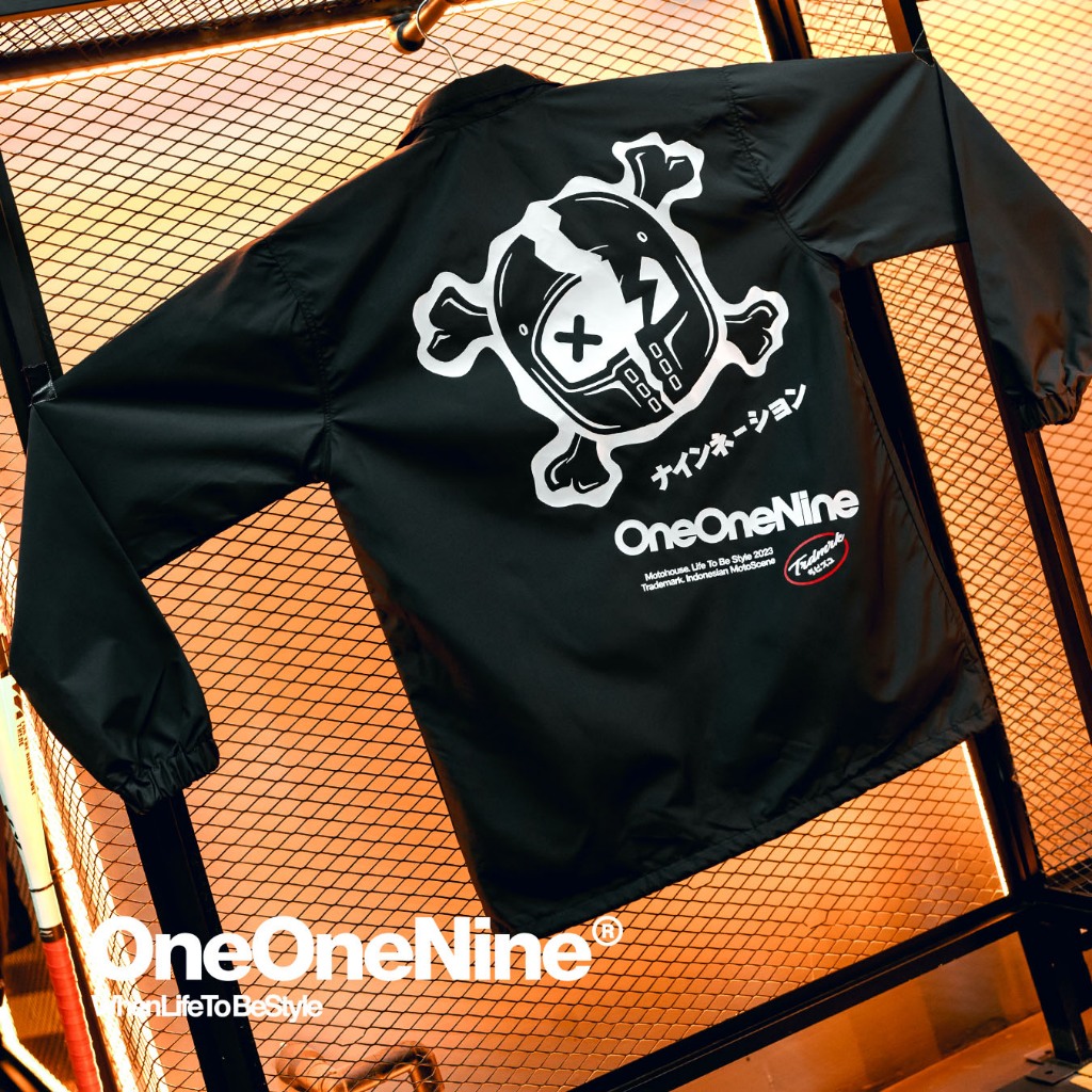 Jual KSR ONEONENINE - COACH JACKET THE THUNER BLACK SERIES | Shopee ...