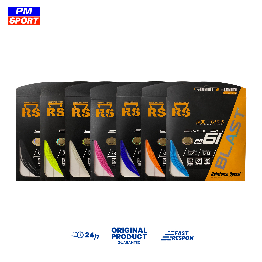 Jual SENAR RAKET BADMINTON STRING RS REINFORCE SPEED ENDURO 61 BLAST ...