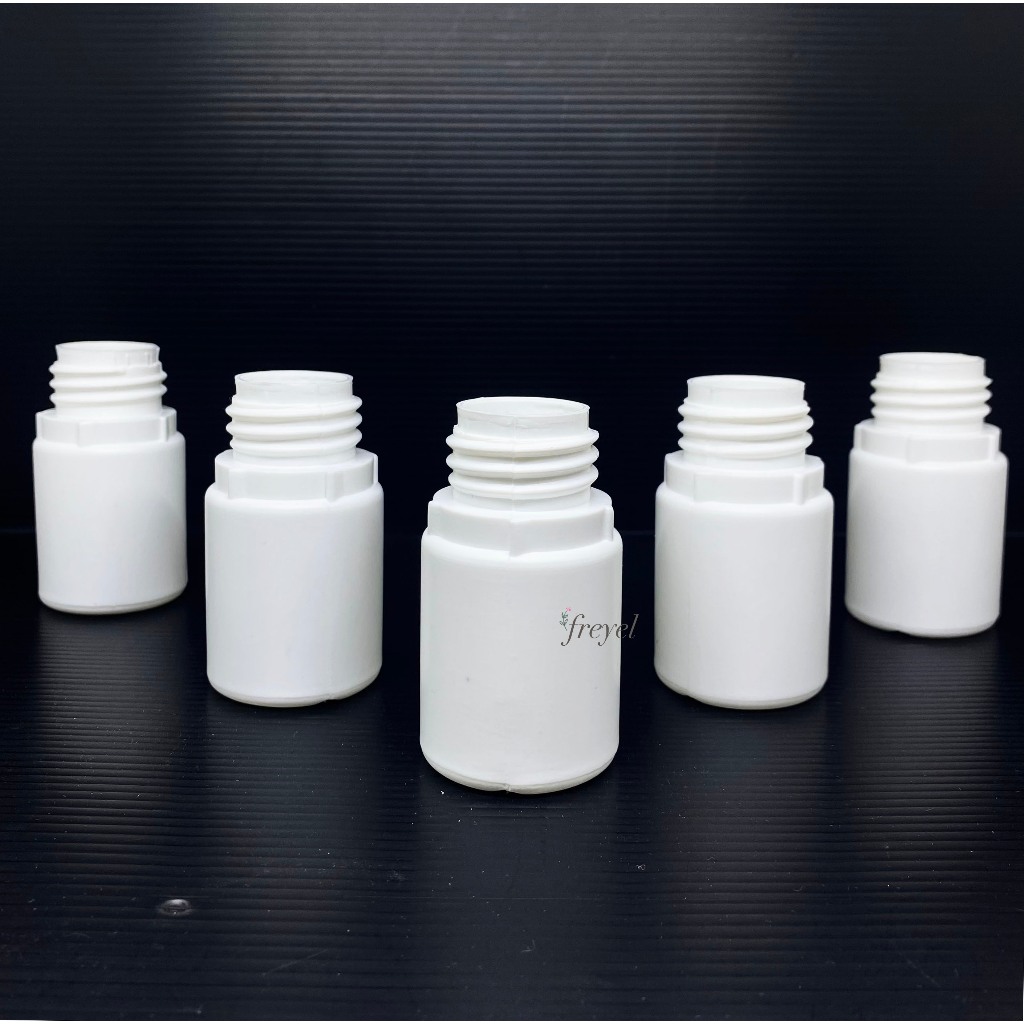 Jual Botol Agro Labor 50 ml HDPE Plastik Putih Solid / Botol Pupuk Parfum Kimia Agro 50ml ...