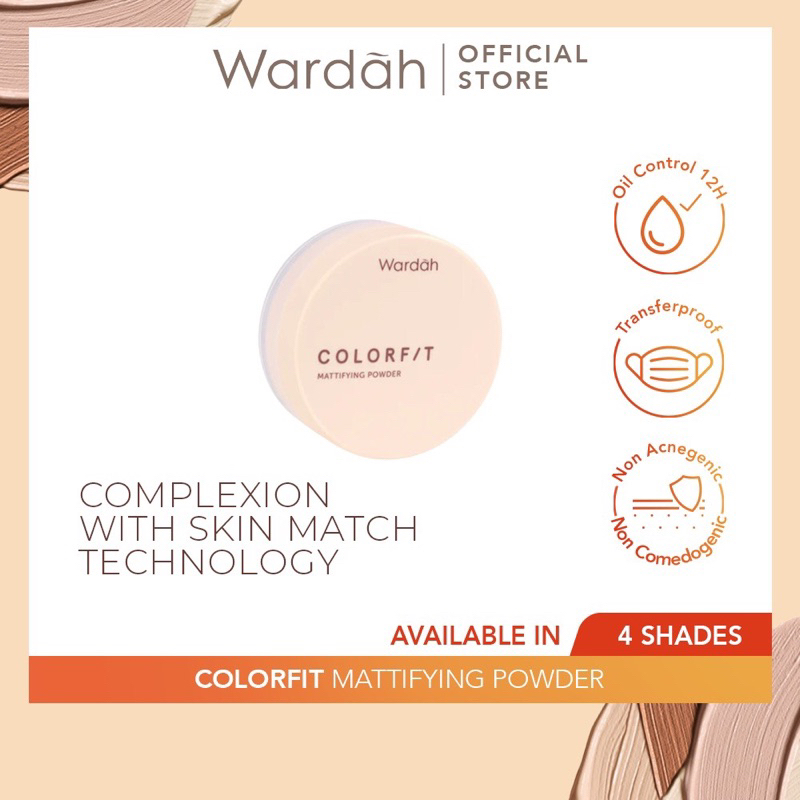 Jual Wardah Colorfit Mattifying Powder - Bedak Tabur Dengan SPF 30PA ...