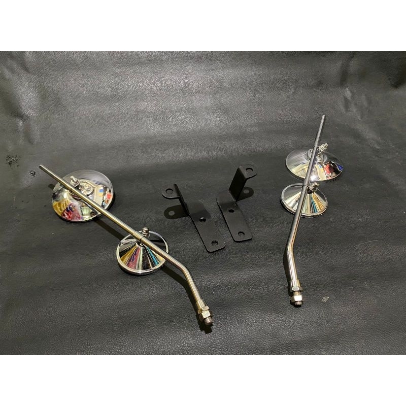 Jual Spion bulat susun chrome mengkilap model moods vespa super sprint ...