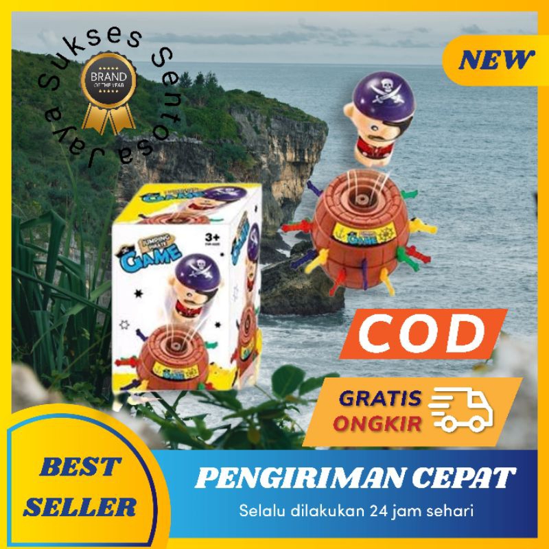 Jual MAINAN JUMPING PIRATES 5858 / CRAZY PIRATES BARREL / MAINAN ANAK ...