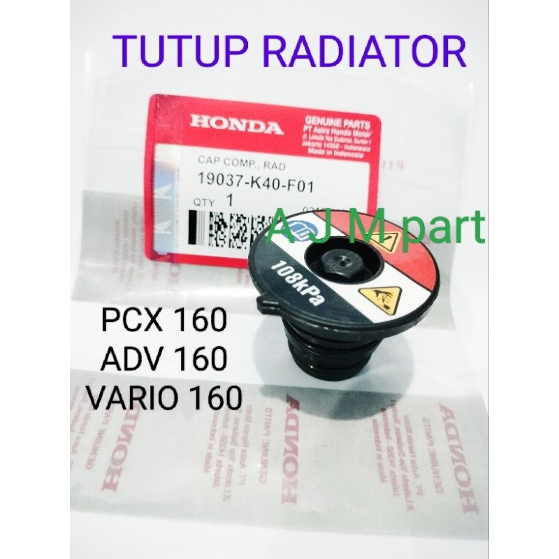 Jual CAP COMP RADIATOR TUTUP RADIATOR HONDA PCX 160 VARIO 160 ADV 160 ...