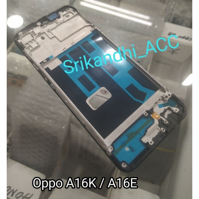 Jual Frame tulang tengah Oppo A16K / A16E tulang lcd tatakan mesin ...