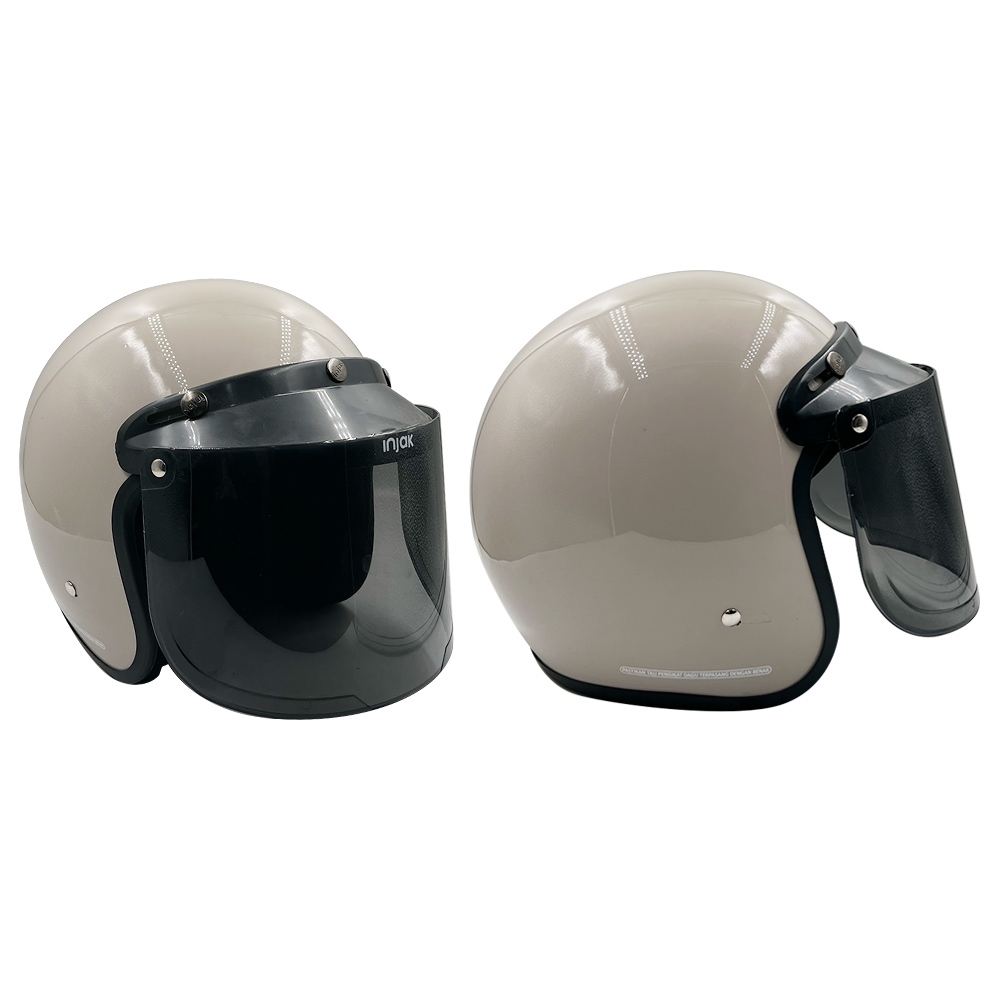 Jual Legacy Helm - Helm Bogo Dewasa Polos Warna Unik Lucu Retro SNI ...