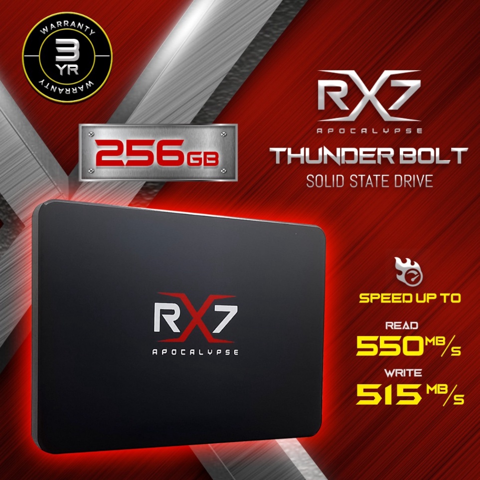 Jual Terkini SSD 256GB RX7 SATA | Shopee Indonesia