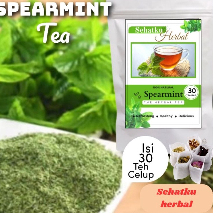 Jual modelTipe KDA598 Spearmint tea / Teh daun mint isi 20 teh celup ...