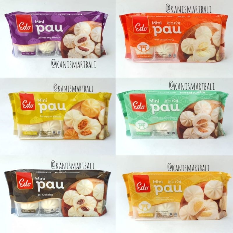 Jual edo mini pao frozen / bakpao / bapao filling ayam kecap keju ...