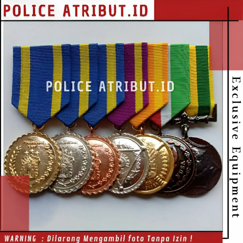 Jual Satya lencana Mendali PDU Set 8 16 24 Tahun Karya Bhakti Ksatria ...