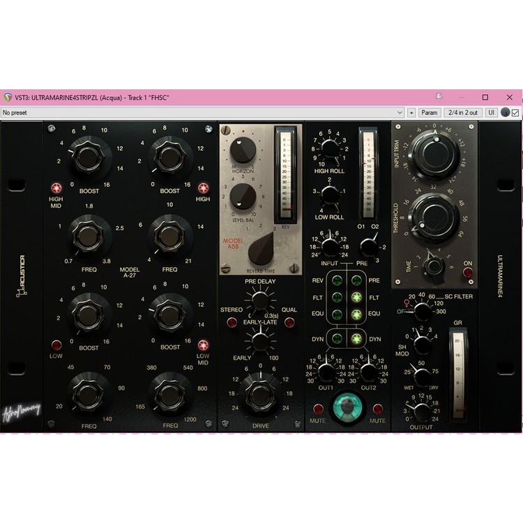 Jual Acustica Audio - Ultramarine 4 VST Plugin includes 5 plug-ins that ...